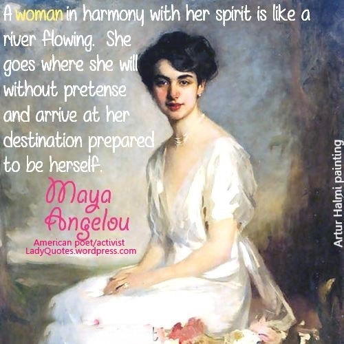 Maya Angelou Quote ~ Spirit – Francine's Fine Art